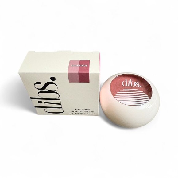 Dibs | Makeup | Dibs The Duet In Backstage Blush Duo Nib | Poshmark
